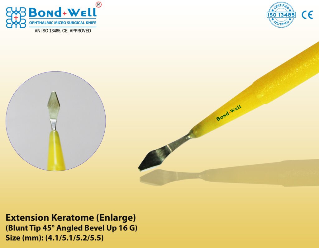 Extension Keratome Blade (Enlarge) - Bond Well Ortho