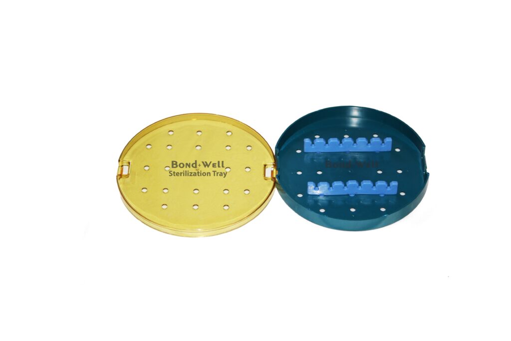 Round Tray With Strip - Bond Well Ortho